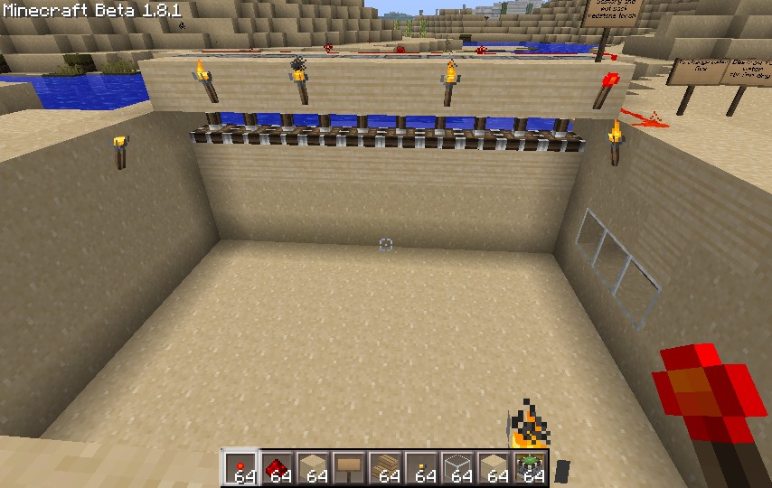 Desert Dam Minecraft Map
