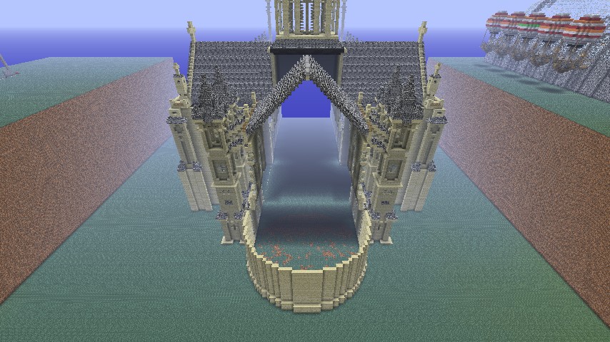 Mega cathedral / church sandstone Minecraft Map