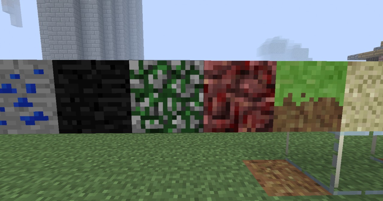 Much better default Minecraft Texture Pack