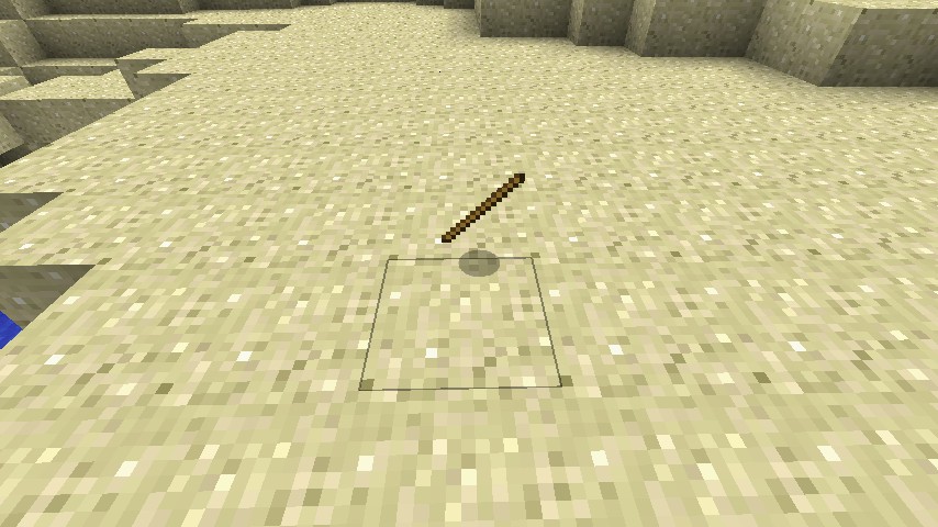 Digging Stick Minecraft Mod
