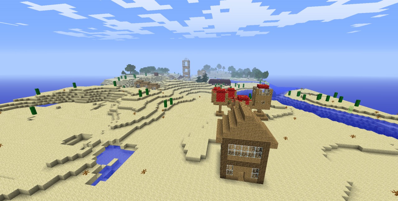 awesome world of random Minecraft Map