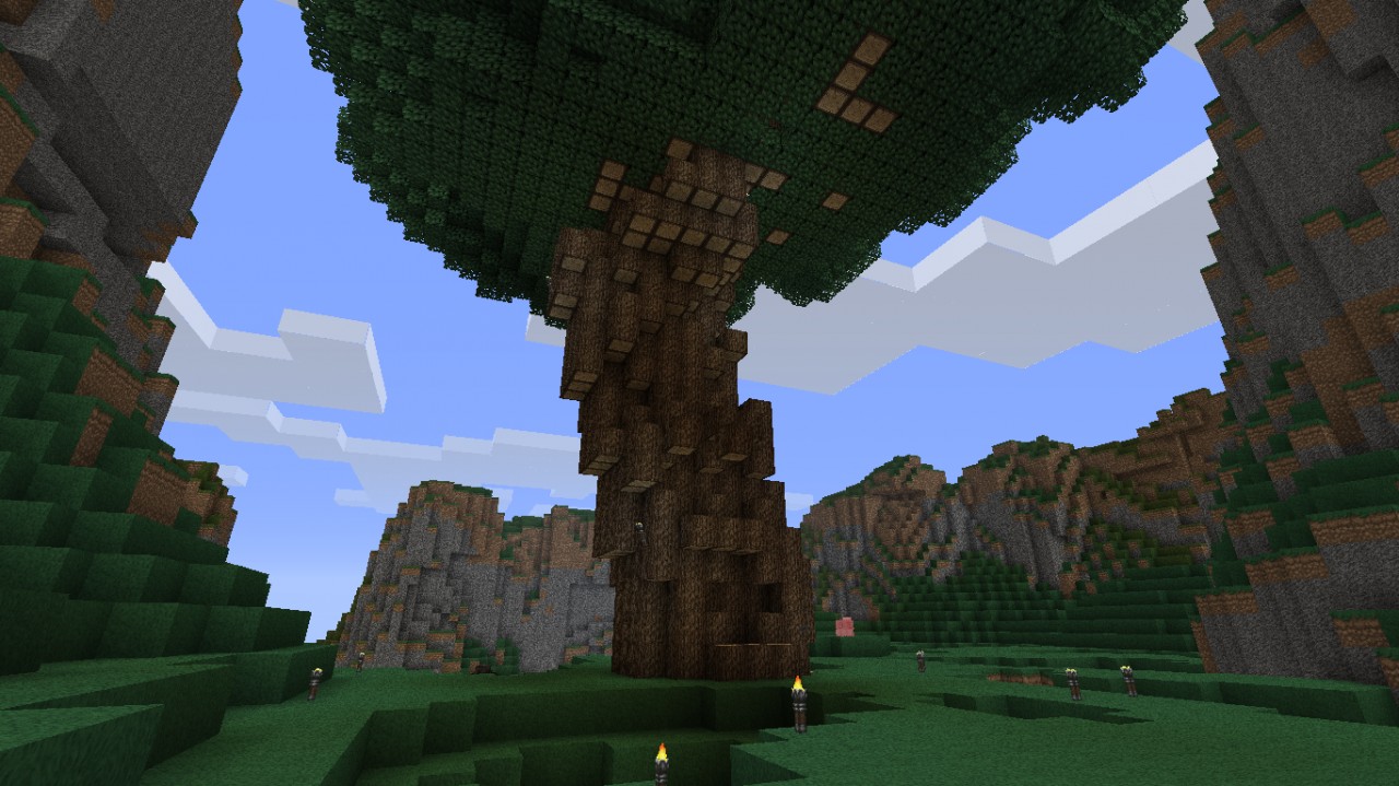 Elven Tree Minecraft Map