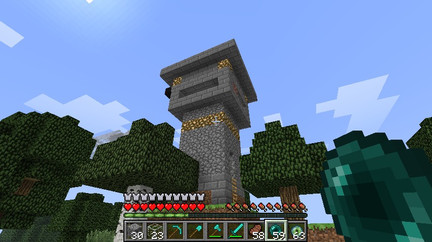 lookout tower Minecraft Map