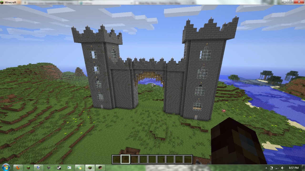 Castle Entrance Minecraft Map