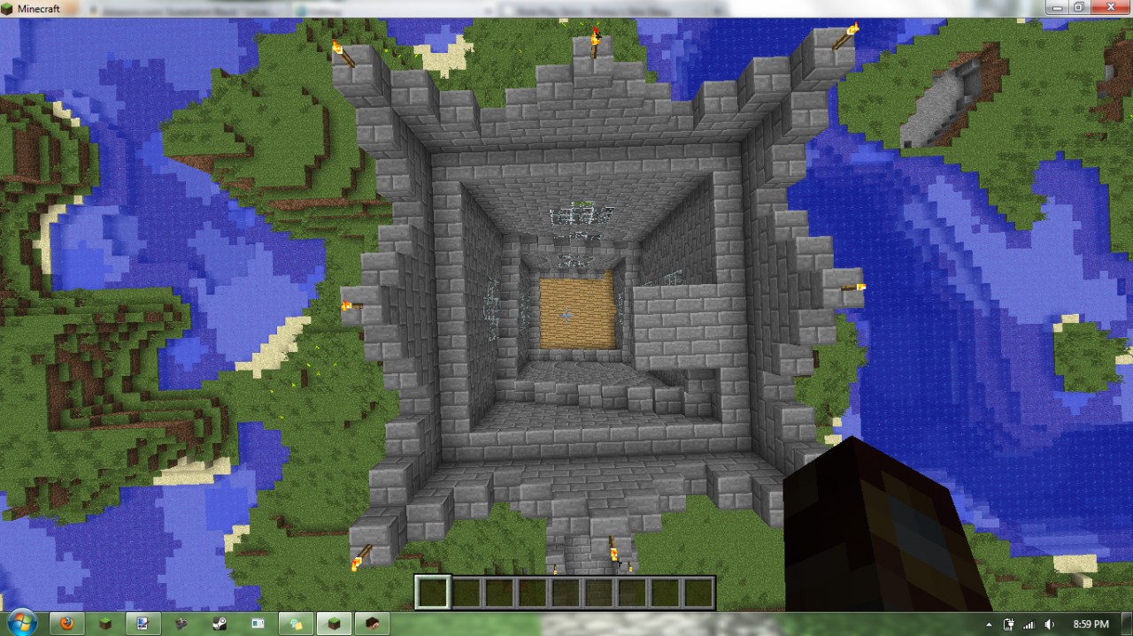 Castle Entrance Minecraft Map