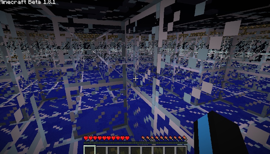 Glass Maze Minecraft Map