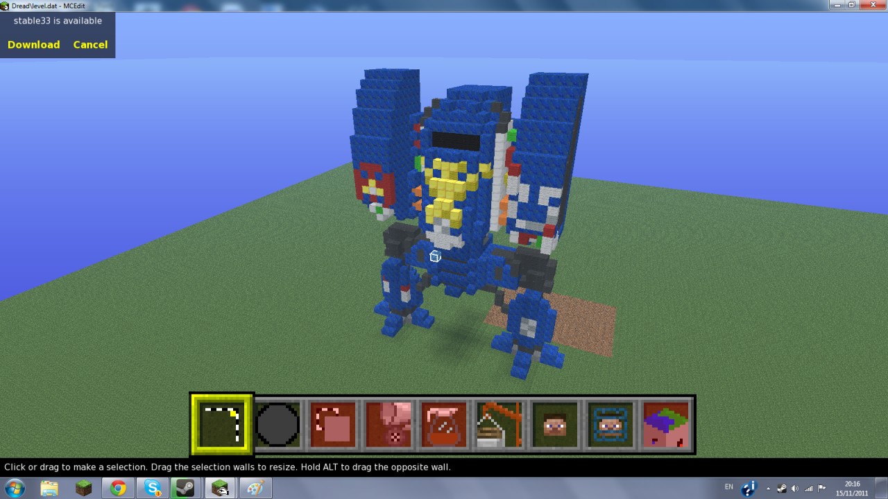 Dreadnought 40k Minecraft Project