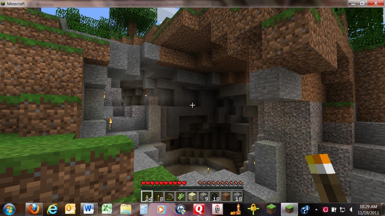Huge mine Minecraft Map