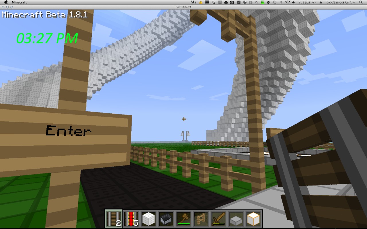 Double Helix Tower Minecraft Map