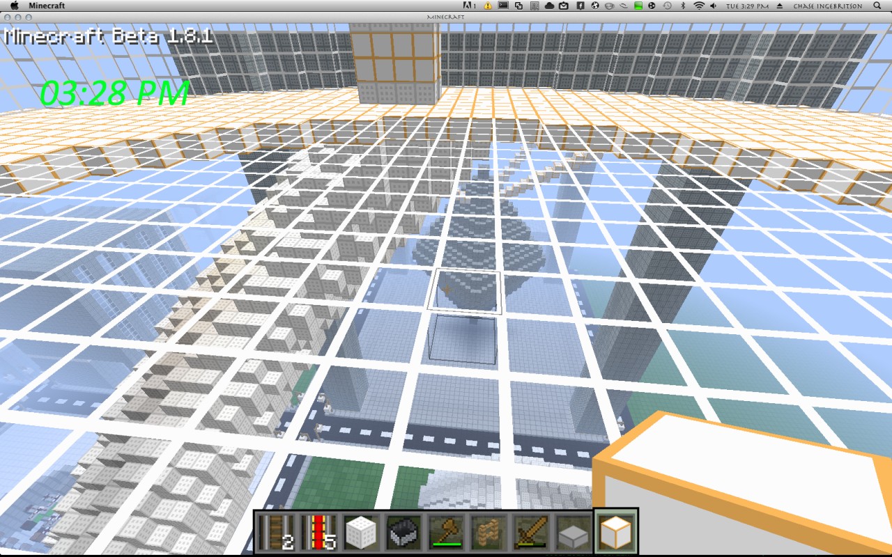 Double Helix Tower Minecraft Map