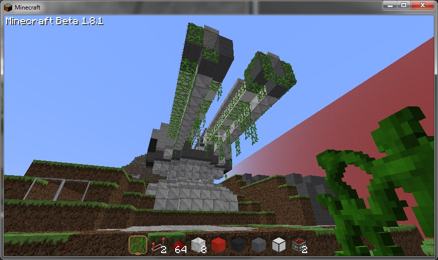 Hidden TNT Cannon (Working) Minecraft Map