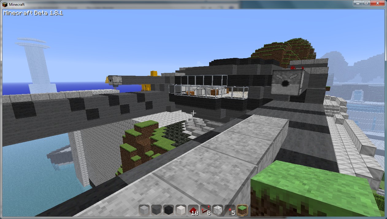 Giant Turret 4 arrows Minecraft Map