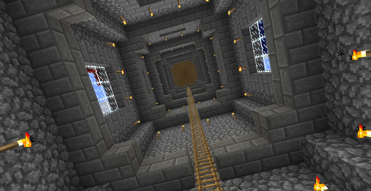 The Helix of Champions Boxing Tower Minecraft Map