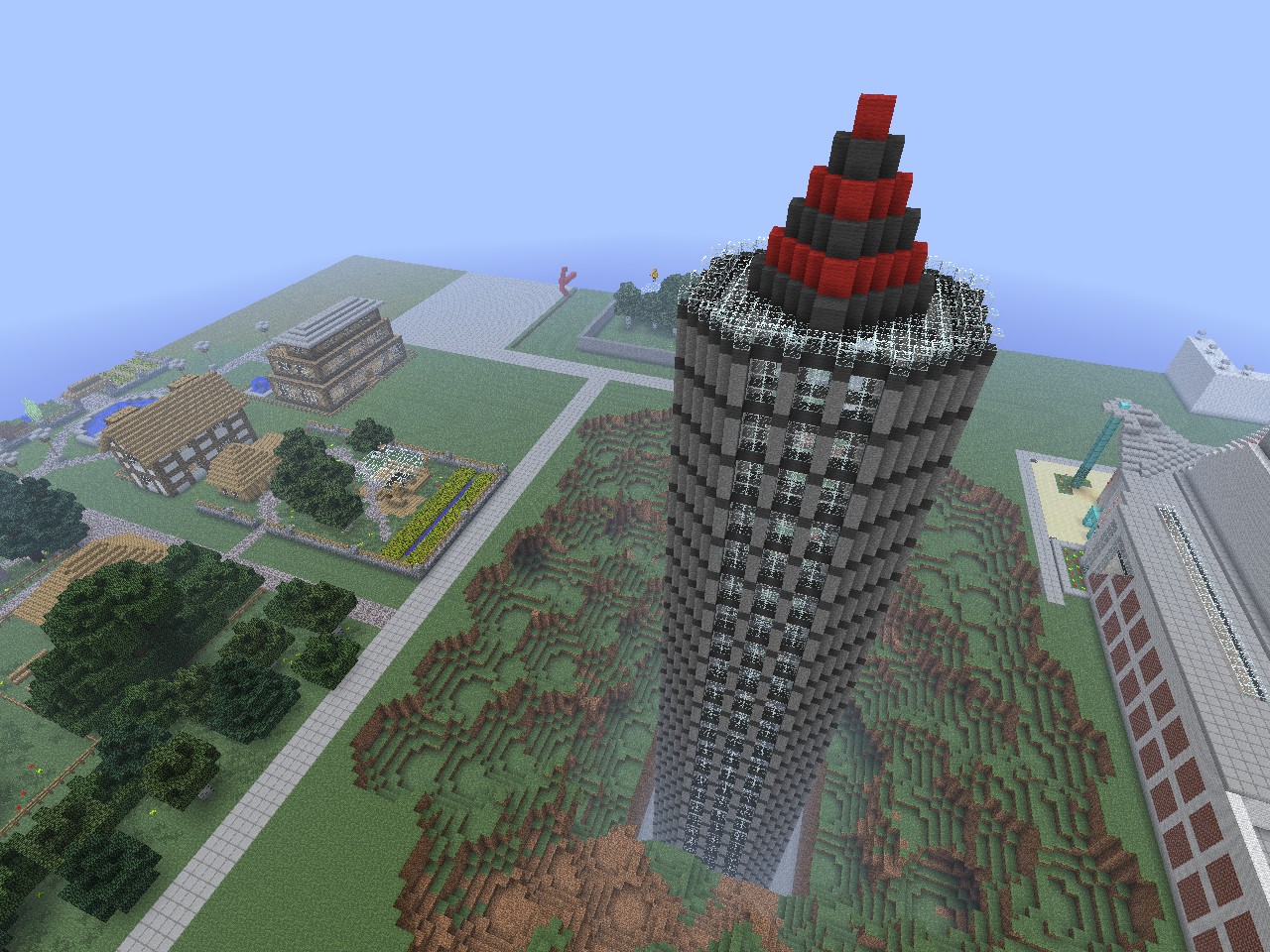 Skyscraper !! Minecraft Map