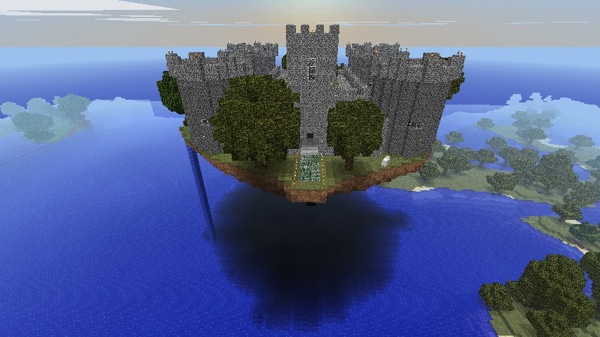 Sky Castle - mini. Minecraft Map