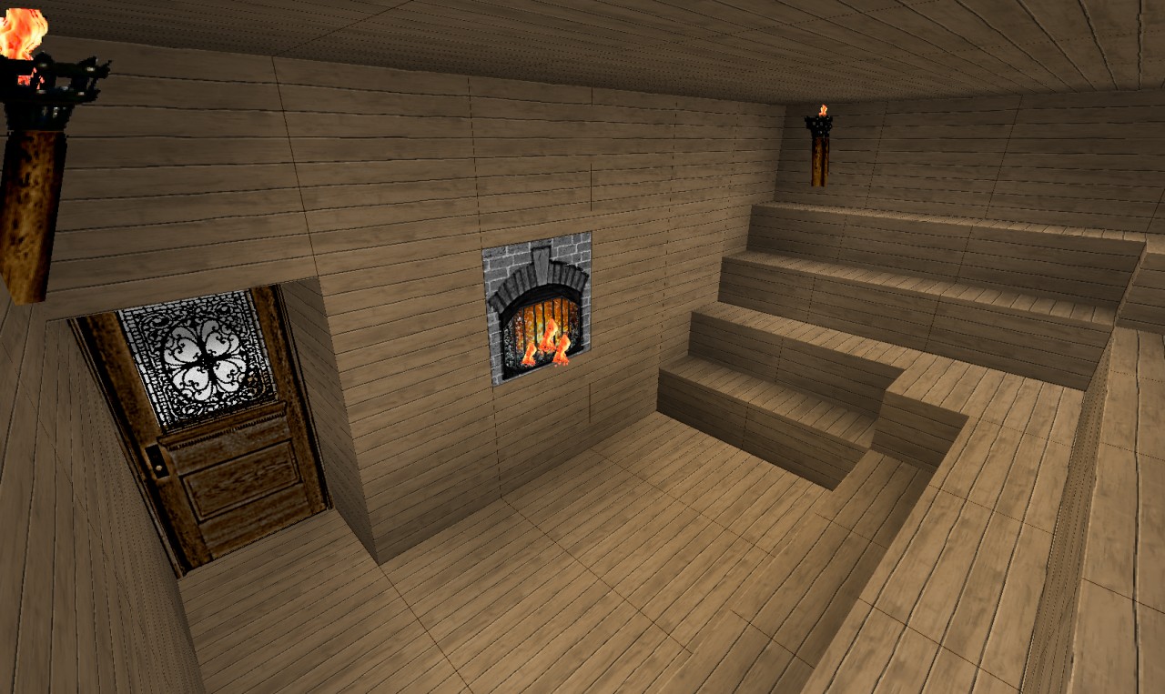 Clean Modern Mountain House Minecraft Map