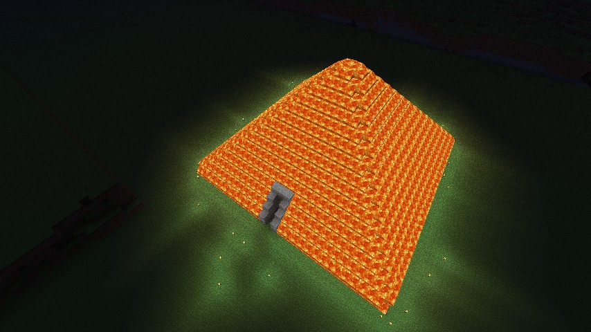 Lava Pyramid Minecraft Map