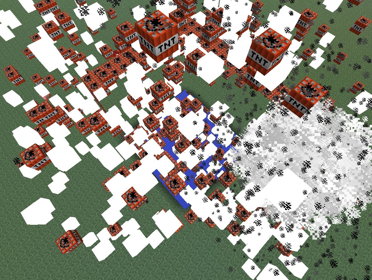 TNT CUBE!!! OMG!!! Minecraft Map