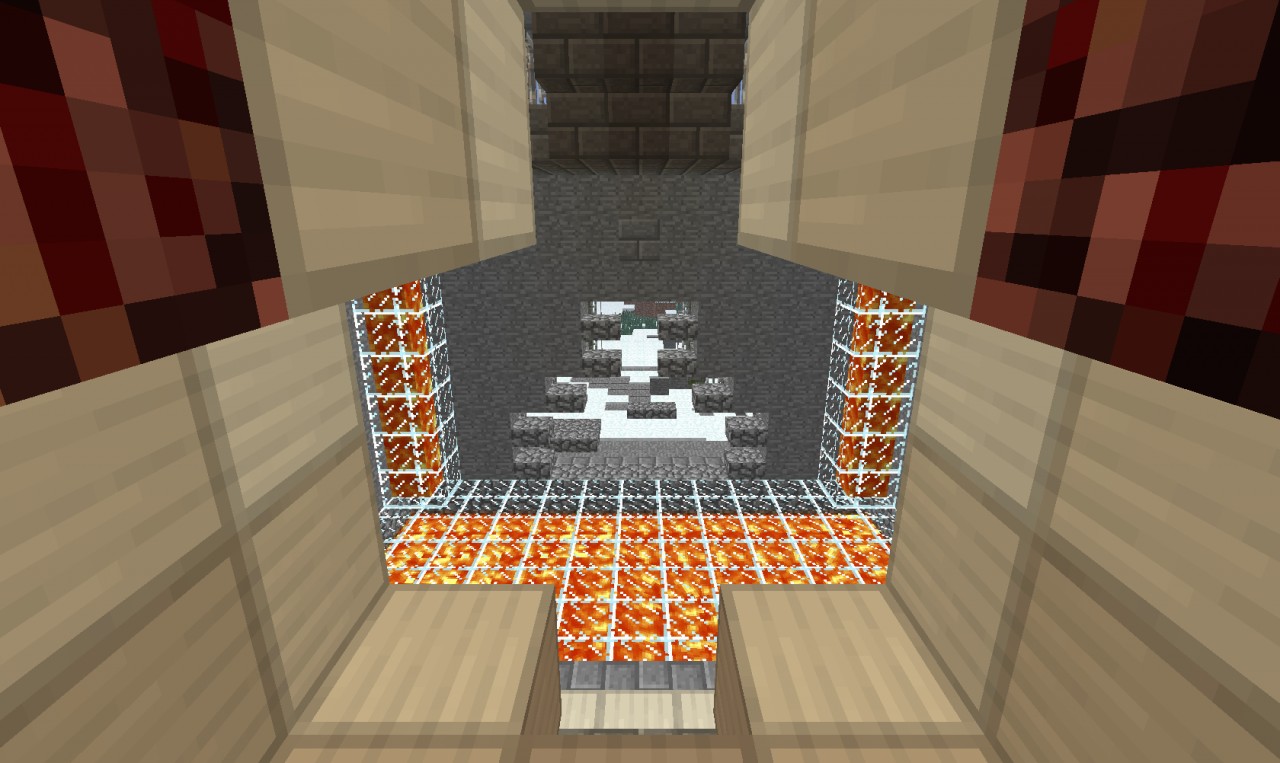 super cool skull tower! Minecraft Map