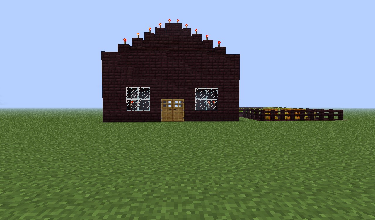 Nether Brick House Concept :D Minecraft Map