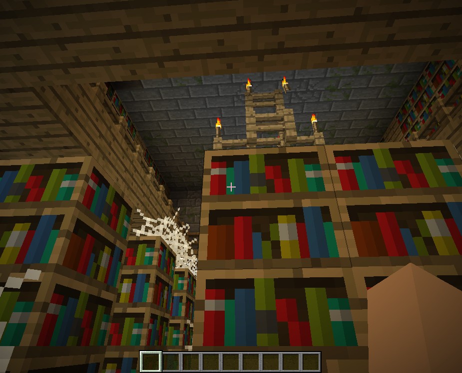 The End. Minecraft Map