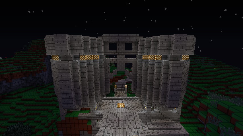 city entrance, observatory and mayor's house Minecraft Map