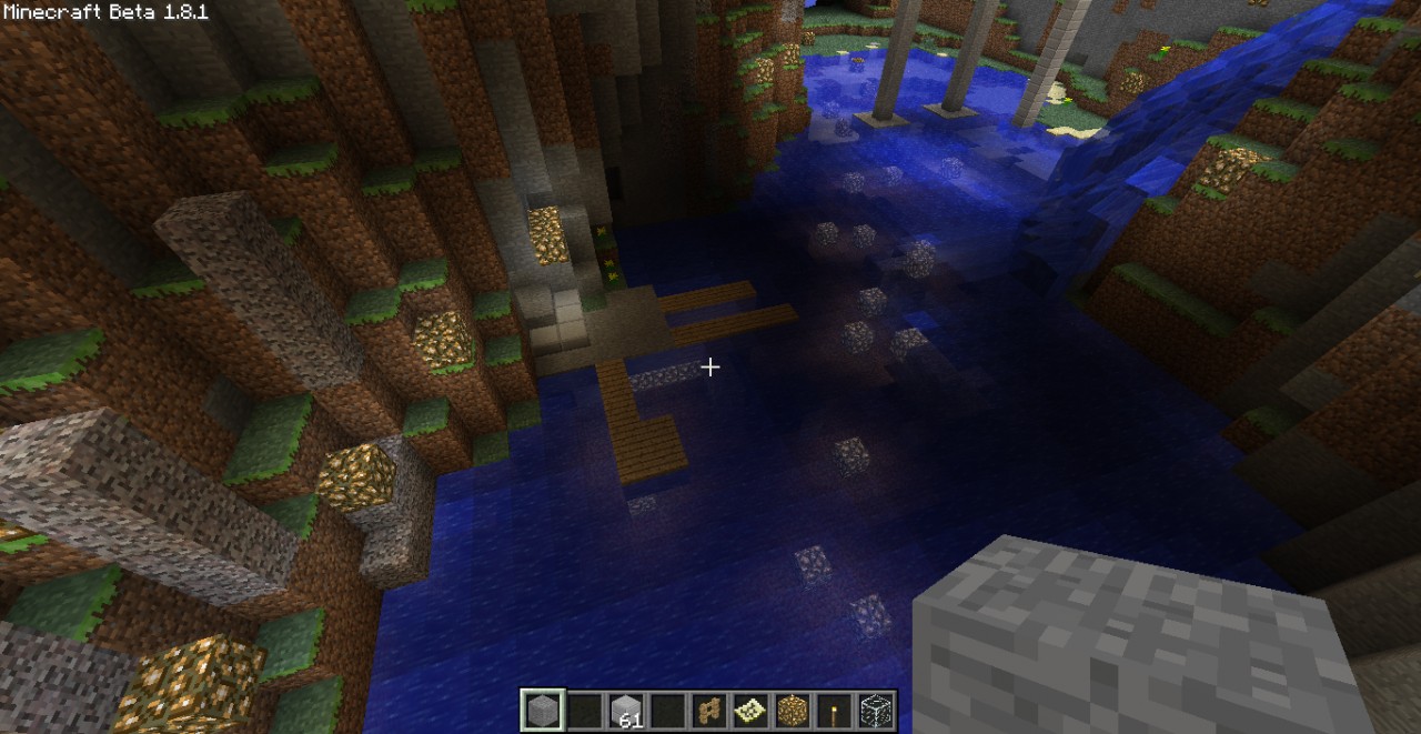 hanging city Minecraft Map