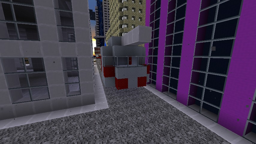 Future of Warfare Series: Urban Tank Minecraft Map