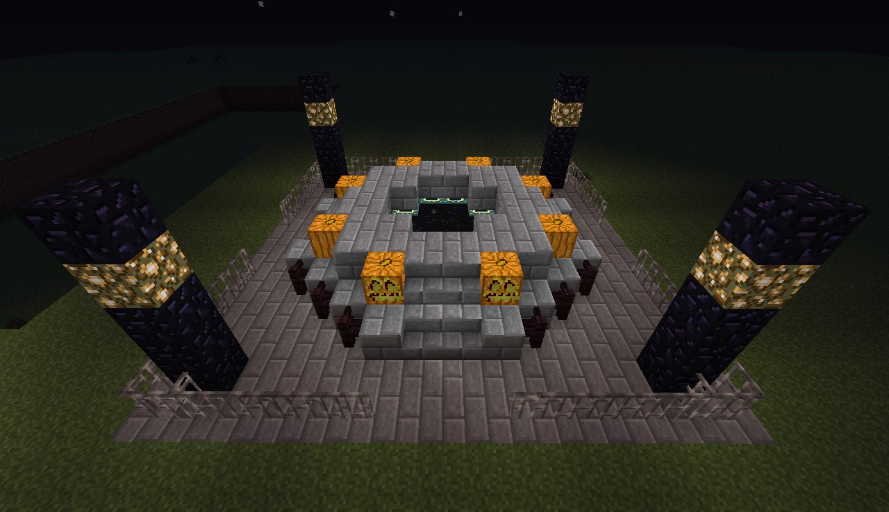 Evil End-portal Minecraft Map