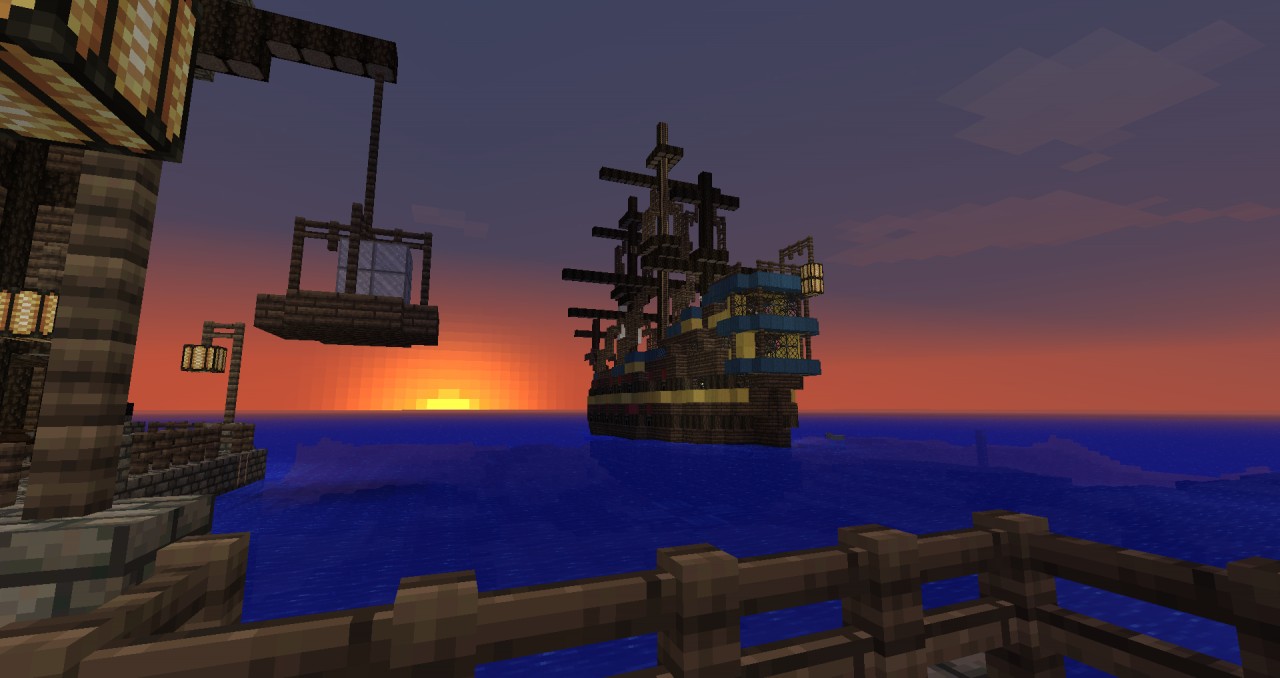 old ship Minecraft Map