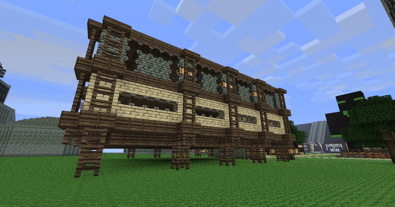 Warnin's Staff Building | ScultureCraft.net Minecraft Map