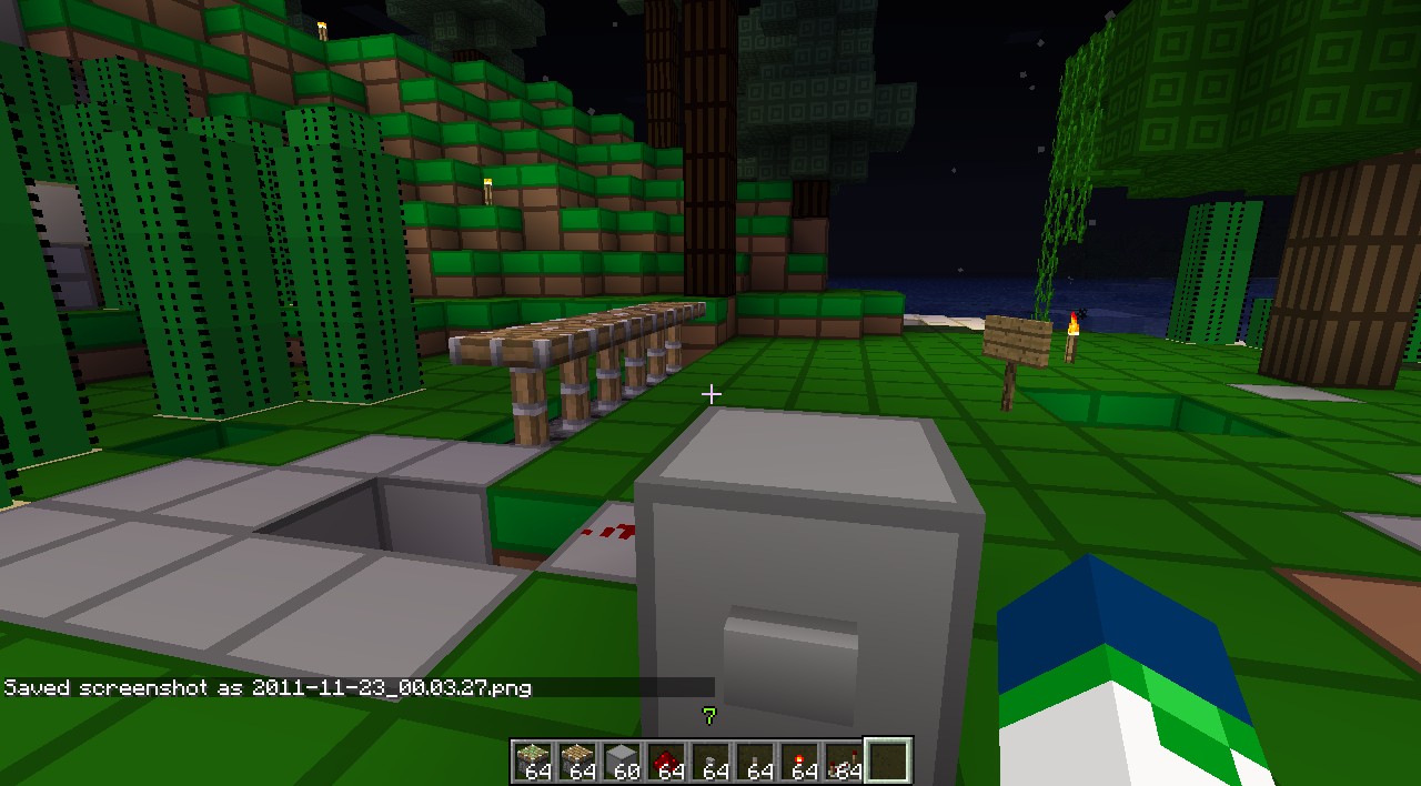 My first redstone contraption Minecraft Map