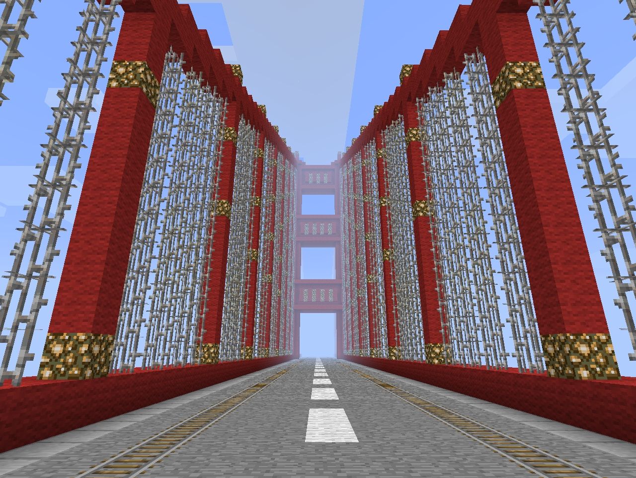 Golden Gate Bridge Minecraft Map