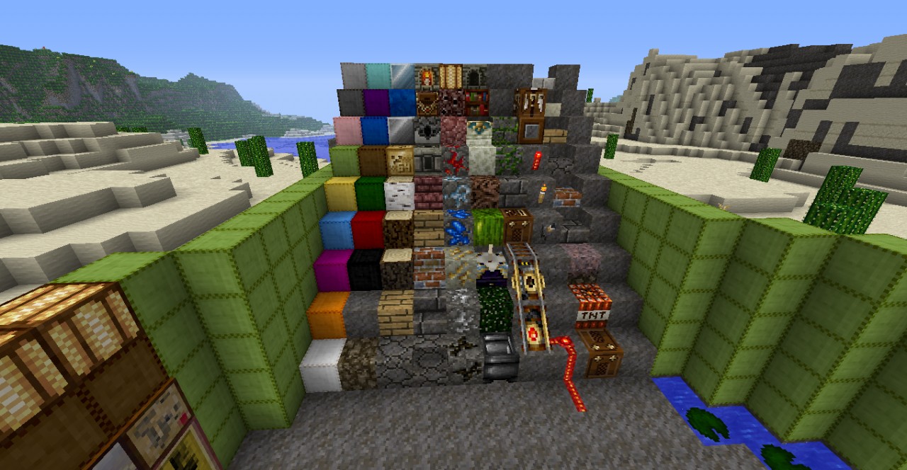 Texture pack tester 2.0 Minecraft Map