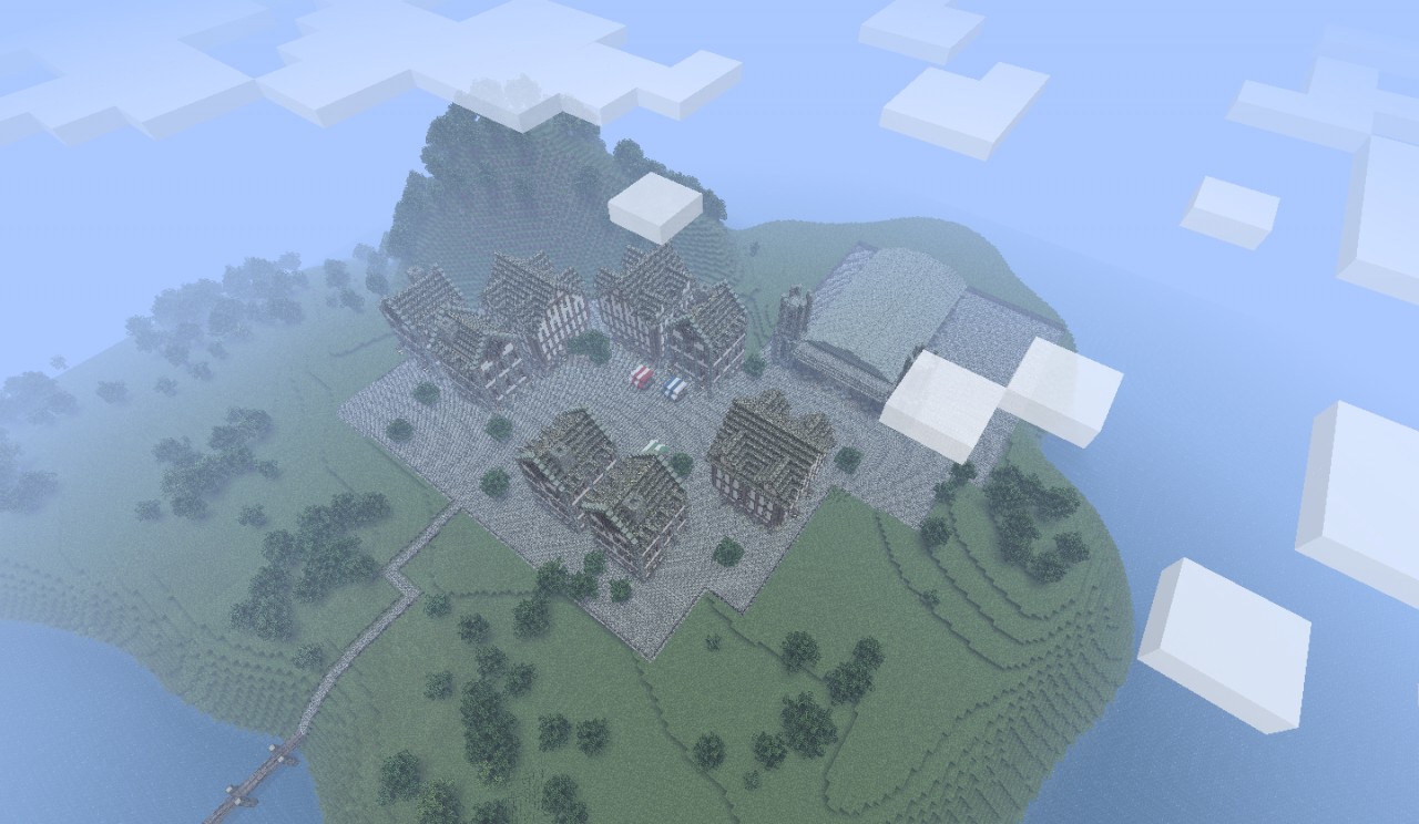 German Medieval City Minecraft Map