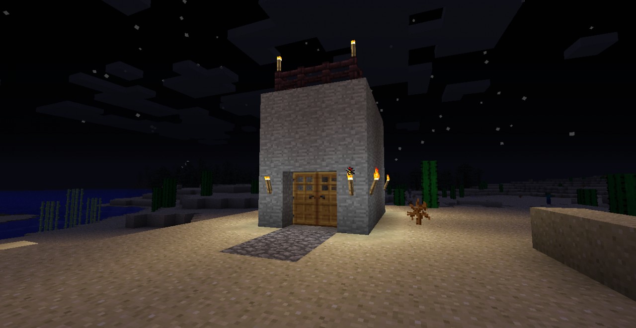 Desert Defend Building Minecraft Map
