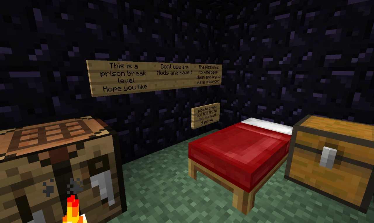 Mini Prison Break Minecraft Map