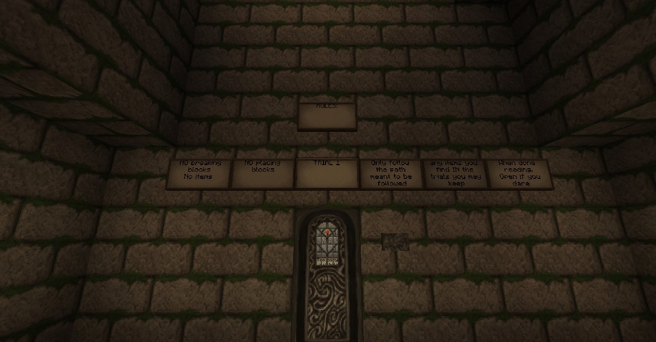 Trials Of Virtue Minecraft Map