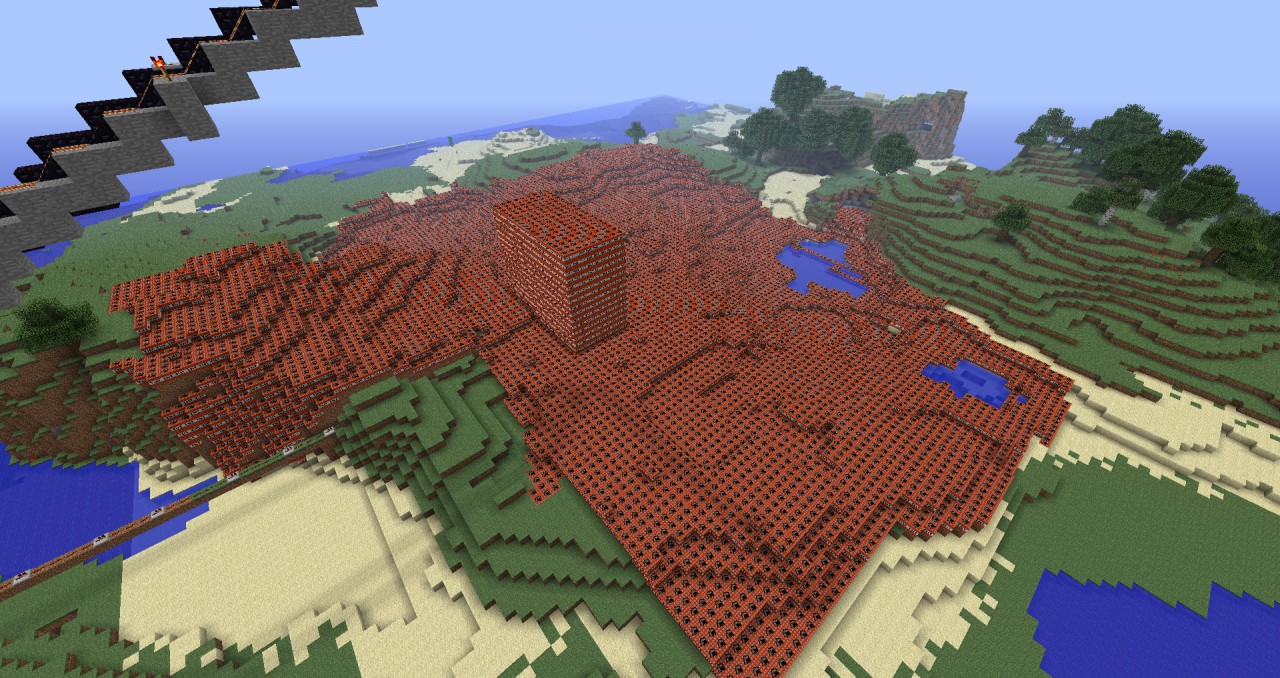 Minecraft TNT World Destroyer 1 Minecraft Map