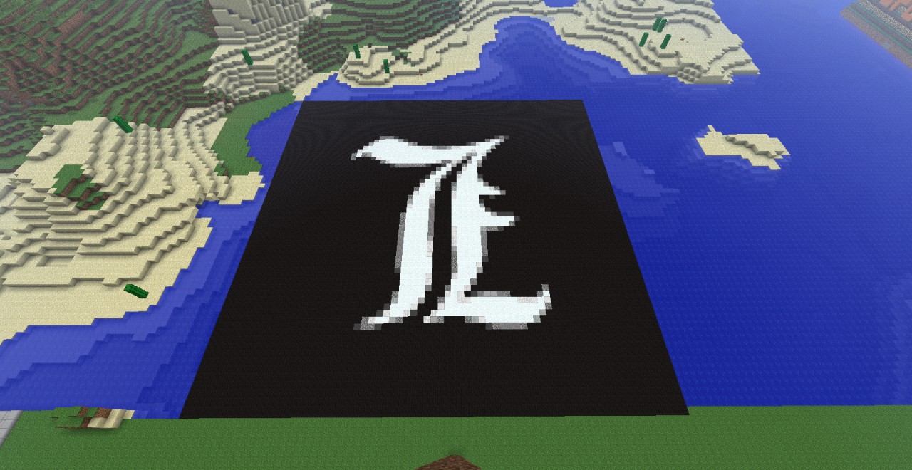 L's logo Minecraft Map