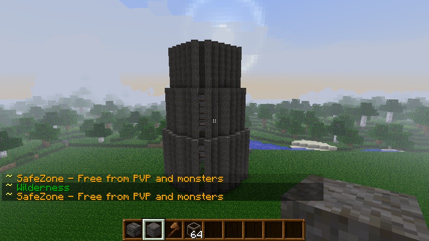 Castle Spawn and nether base Minecraft Map