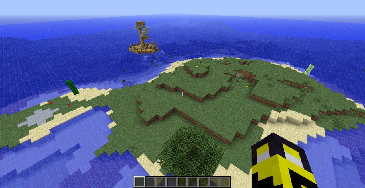 [Surv]stranded on an island, survival Minecraft Map