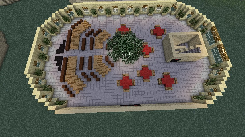 FF7's shinra building Minecraft Map