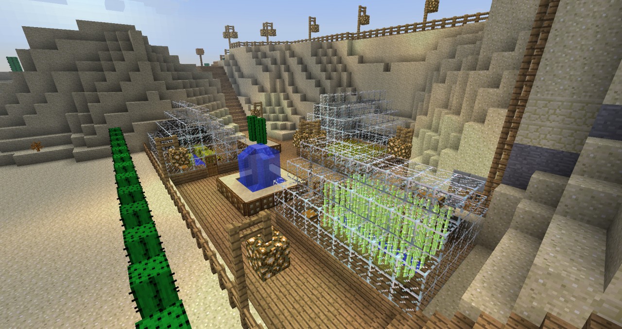 Sandy Survival! Minecraft Map