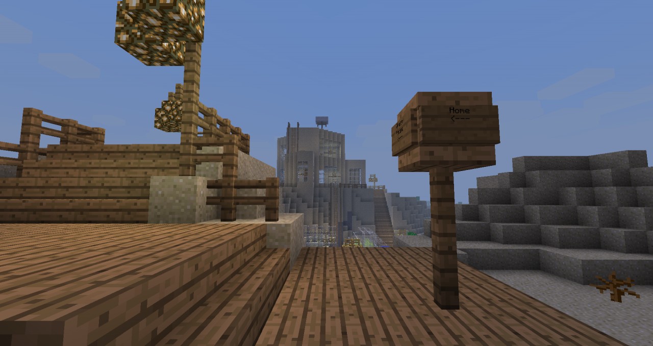 Sandy Survival! Minecraft Map