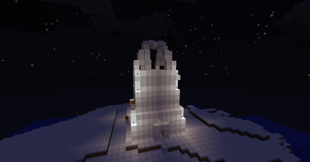 Snow Tower Minecraft Map