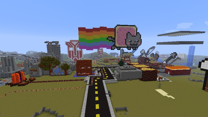 NYANCRAFT Best creative server since official release! Minecraft Server