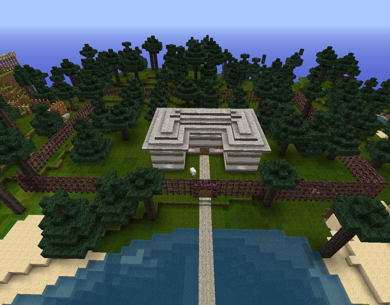 Villa in the Woods Minecraft Map