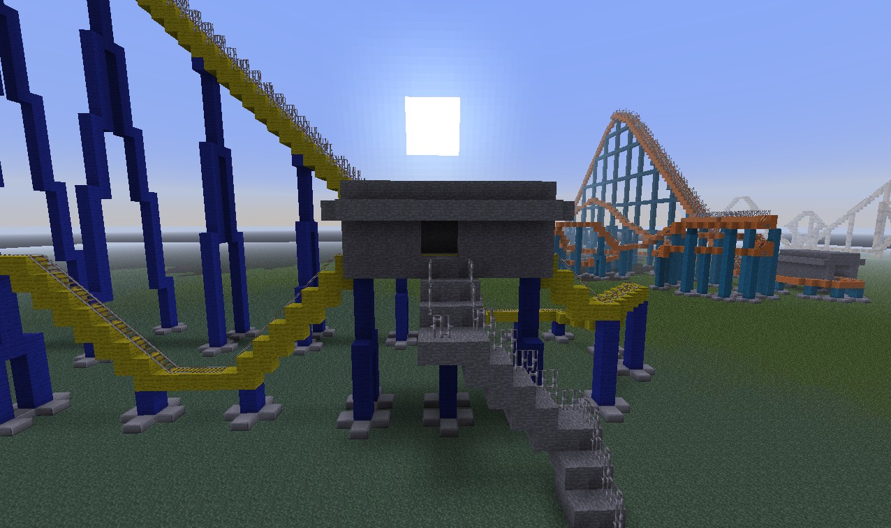 Nitro Rollercoaster Minecraft Map