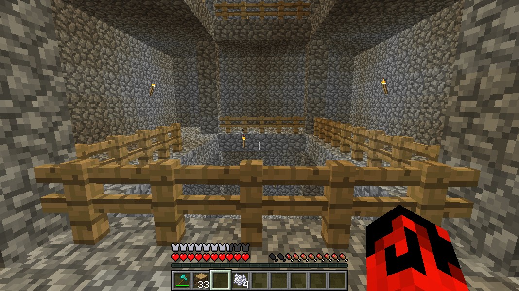 my would and carsel amd farm Minecraft Map